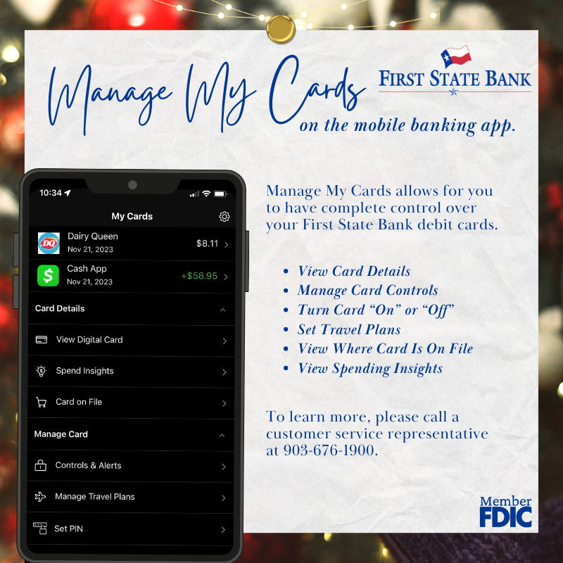 Holiday Mobile Banking Tips | First State Bank | Athens - Gun Barrel ...