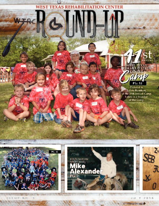 Magazine | West Texas Rehabilitation Center | Proudly serving children ...